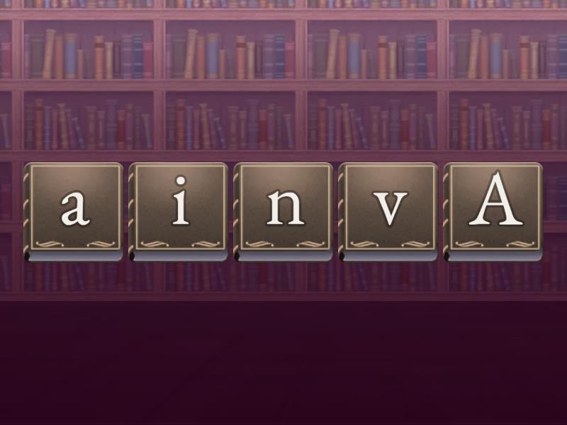 Boys in Riley's class - Anagrama