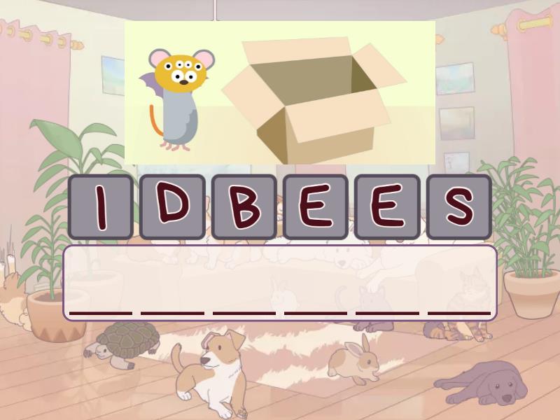 Prepositions Minecraft Summer - Anagram