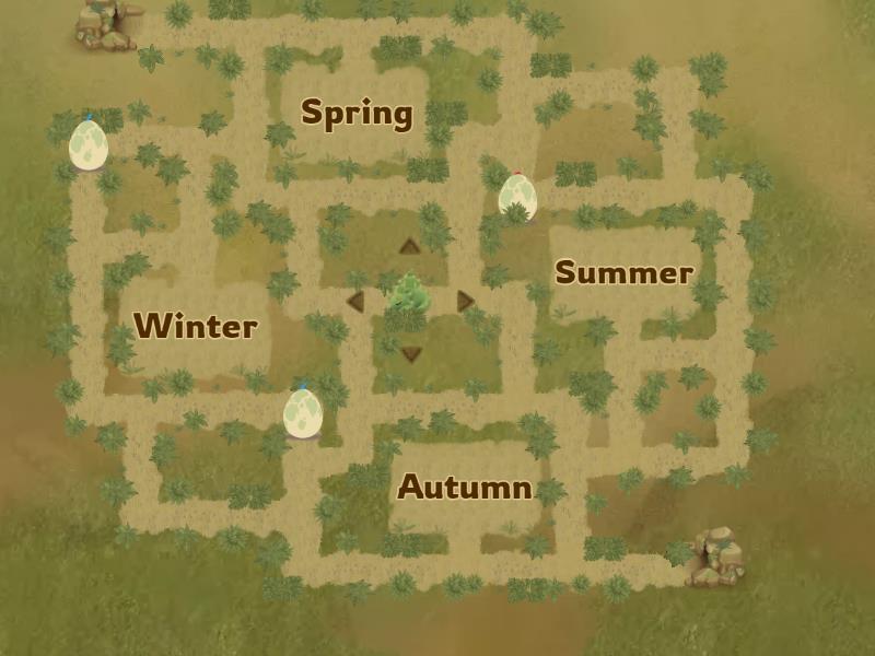 Estações do Ano - Seasons - Maze chase