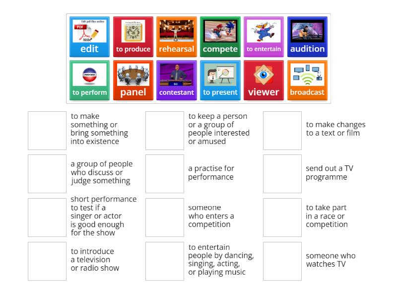 Focus 3 Unit 7 - Match up
