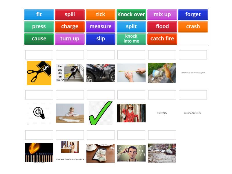 Roadmap B1+, Unit 4A vocab - Match up
