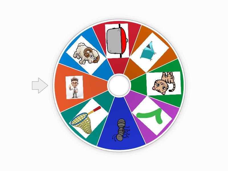 phonics - Spin the wheel