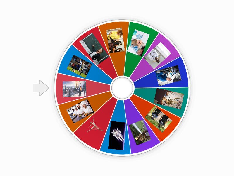 Professions - Spin the wheel