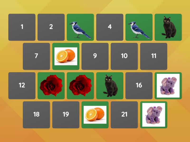 Colors - Memory Game - Maternal 2024 - Matching pairs