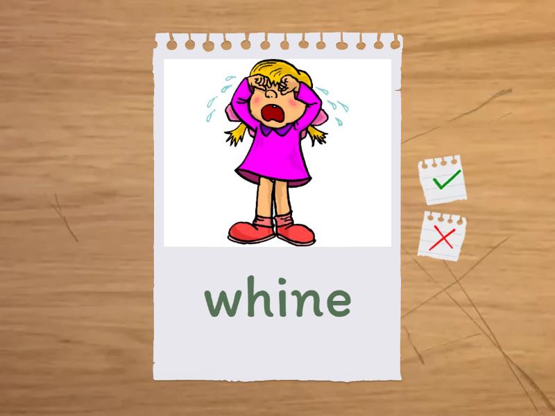 Digraph WH - Flash cards
