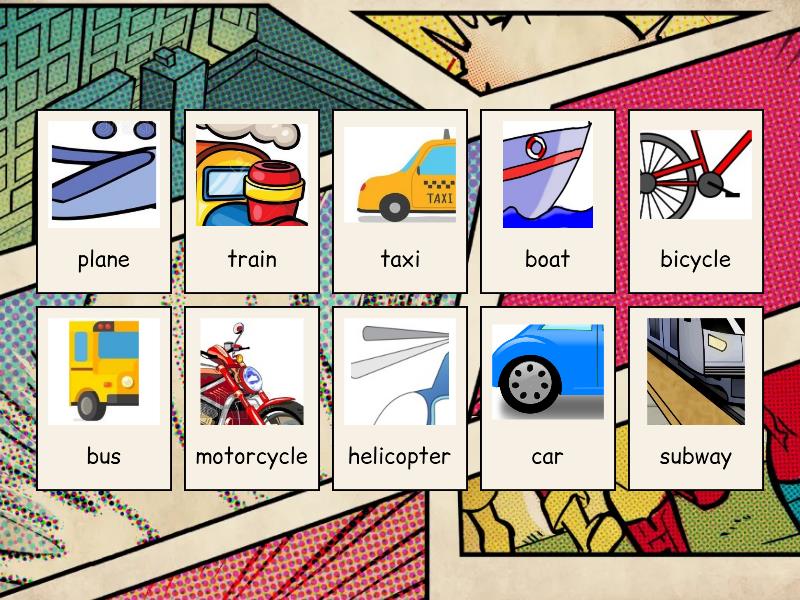 Transport - Flip tiles