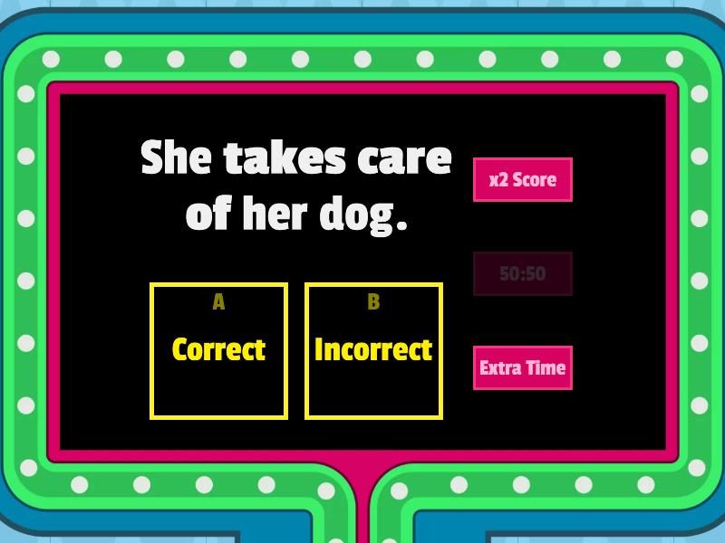 Game Show Inseparable Phrasal Verbs - Gameshow quiz