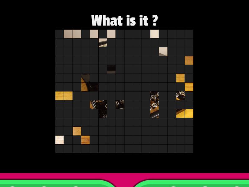 machines - Image quiz