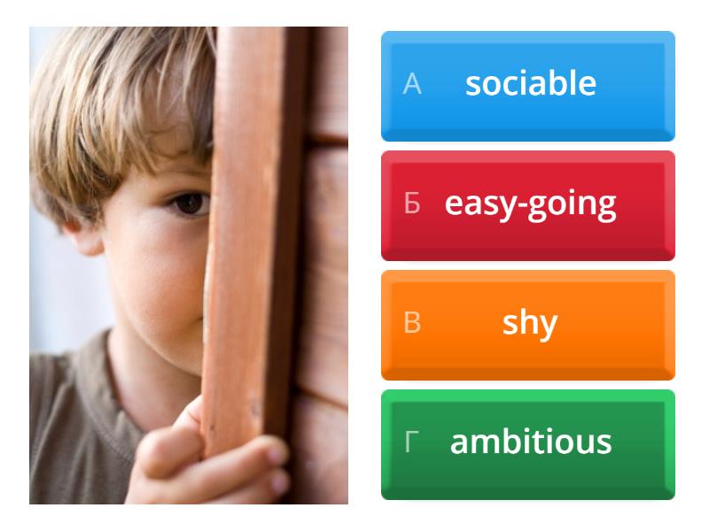 Character traits - Quiz