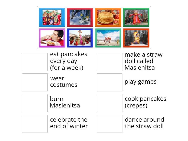Maslenitsa in Russia - Match up