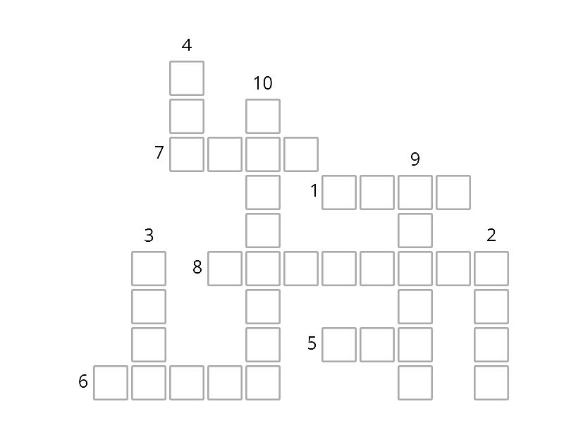 At home () - Crossword
