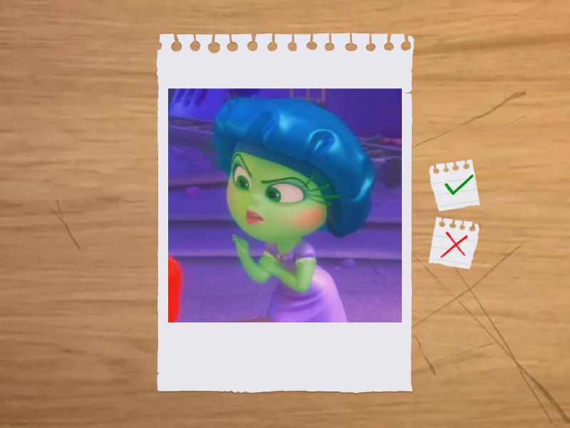 INSIDE OUT - Flash cards