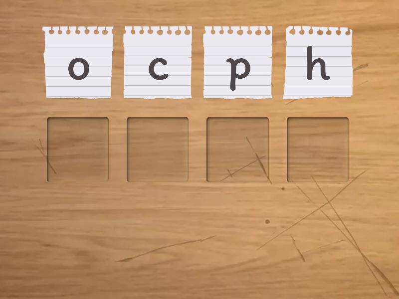 Doubling Rule / Tricky Words - Anagram