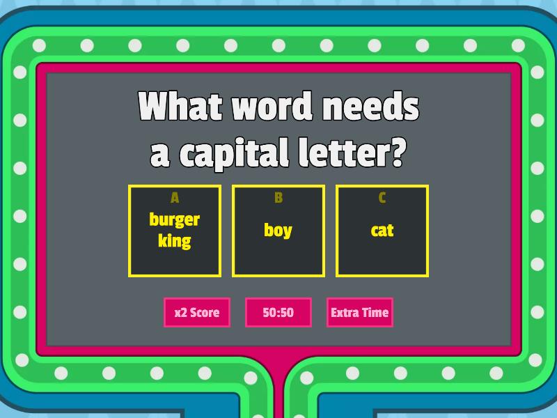 Capital Letters Games - Concurso de preguntas