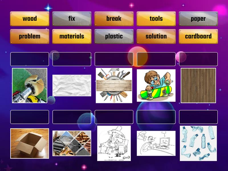 1 SCIENCE UNIT 1 - Match up