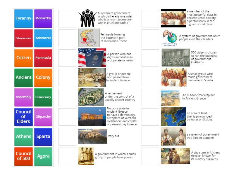Ancient Greece - Match up