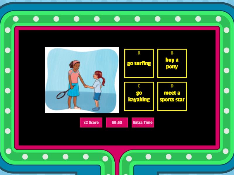 P6 Activities - Gameshow quiz