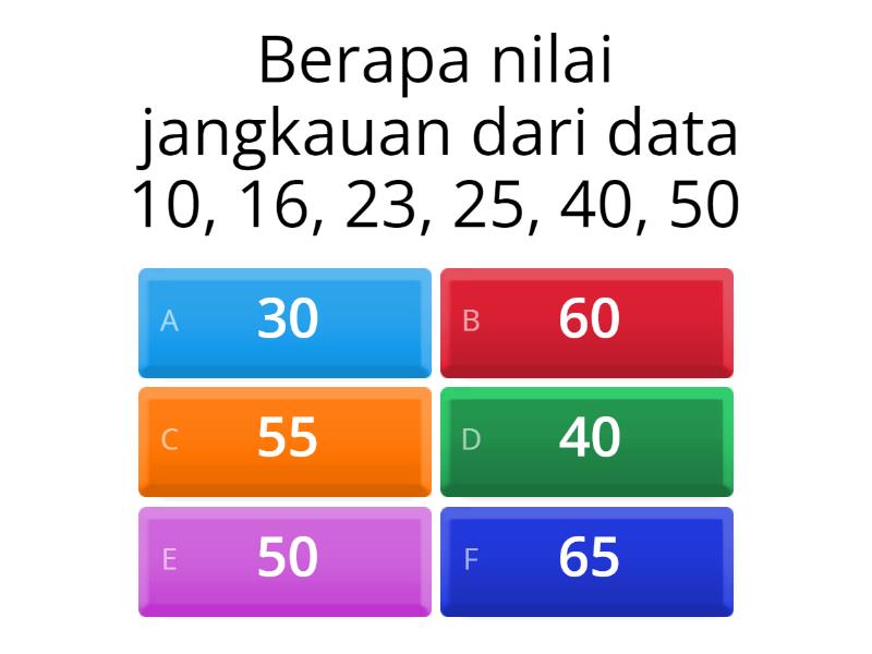 SOAL MATEMATIKA - Quiz