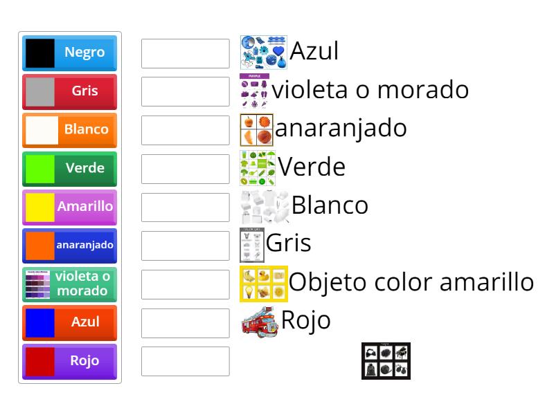 conozco los colores los relaciono - Associação