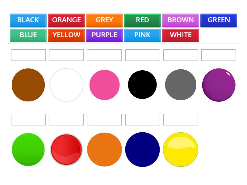 Colors! - Match up