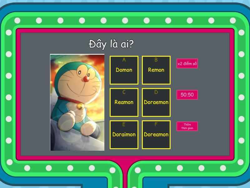 Doraemon - Gameshow quiz
