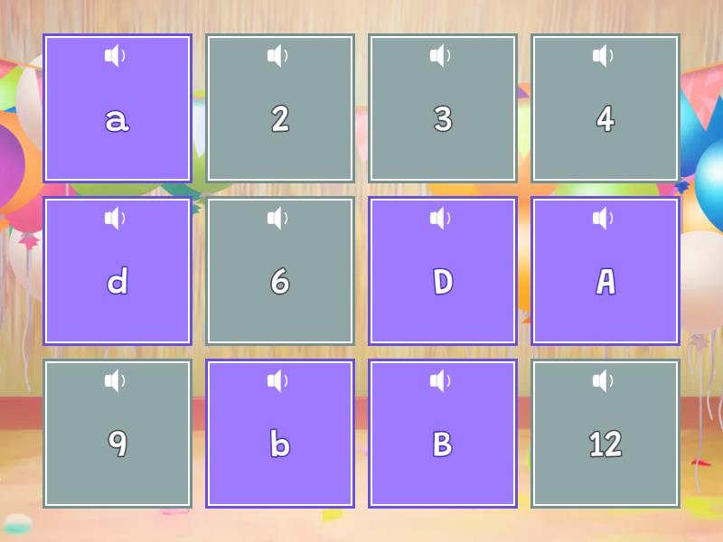 ABCDEF - Matching pairs