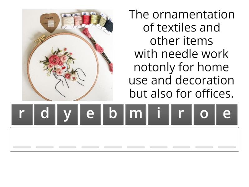 Arrange Me - Anagram