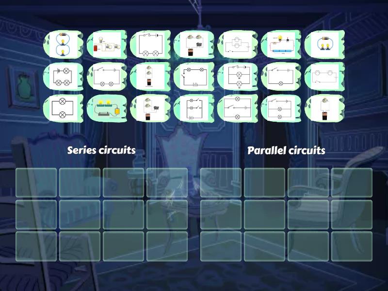 Review Series and parallel circuits - Group sort