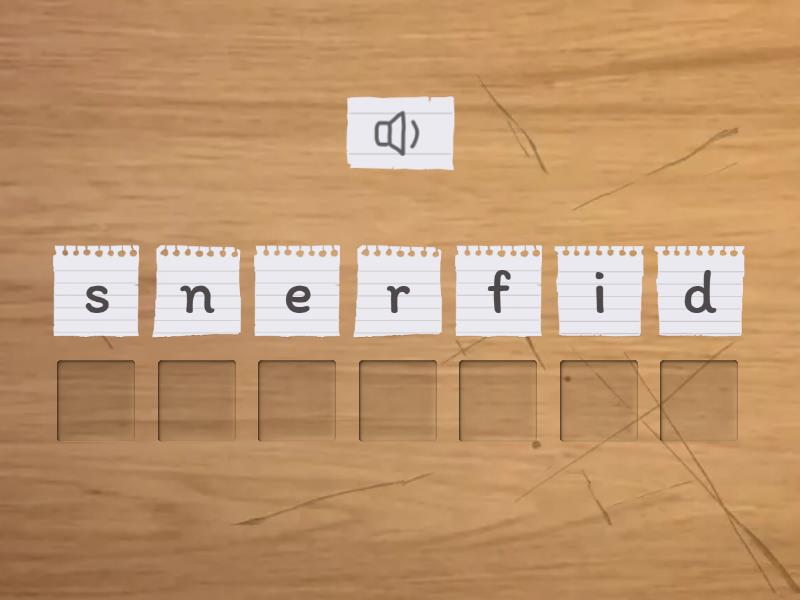 100 Spelling Words - LEXI - Anagrama