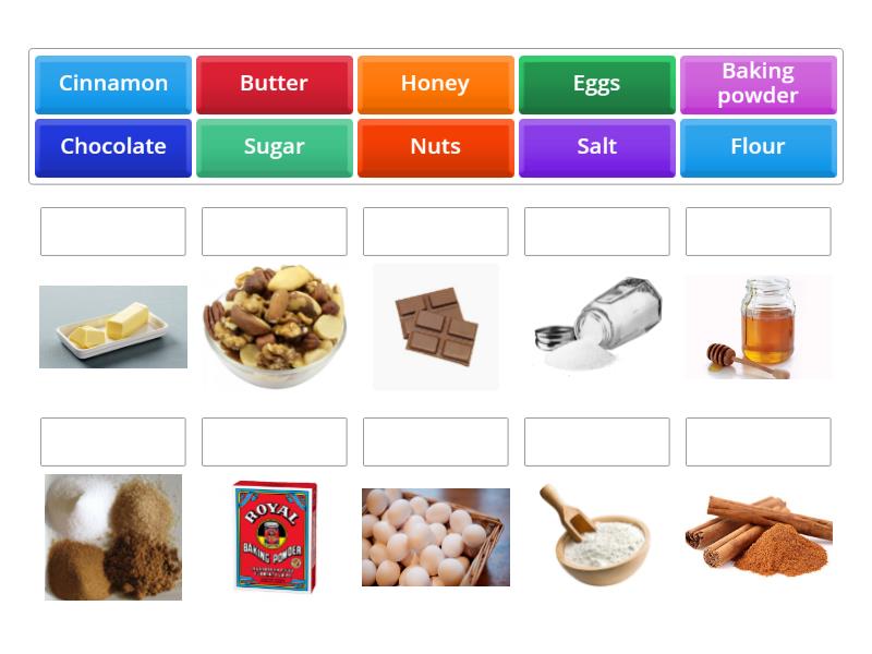 Ingredients - Match up