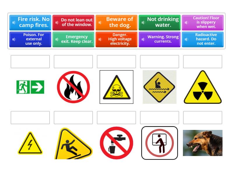 U3, Warning signs - Match up