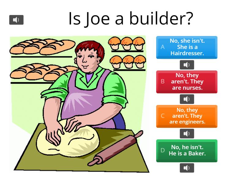 Simple present Jobs - Quiz