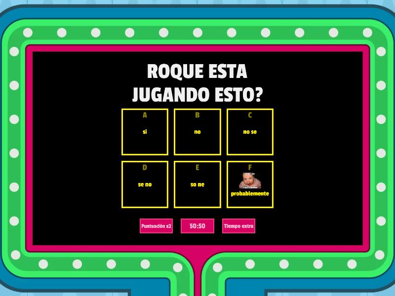 mondongo roque - Gameshow quiz