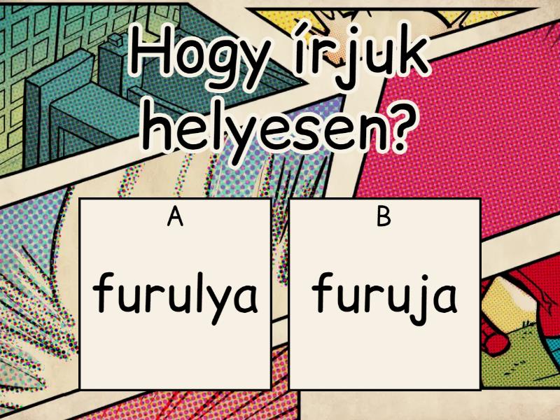 Helyes vagy sem? ly-j - Quiz