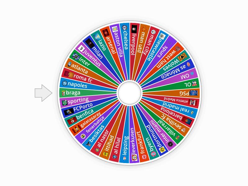 roleta clubes fc24 - Spin the wheel