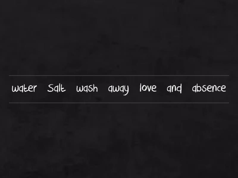 Proverbs starting with "S" - Unjumble