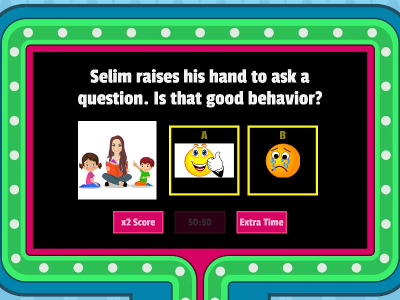 Classroom Rules - Gameshow quiz