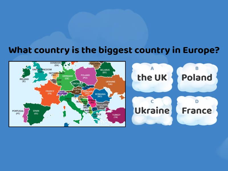 European countries - - Quiz
