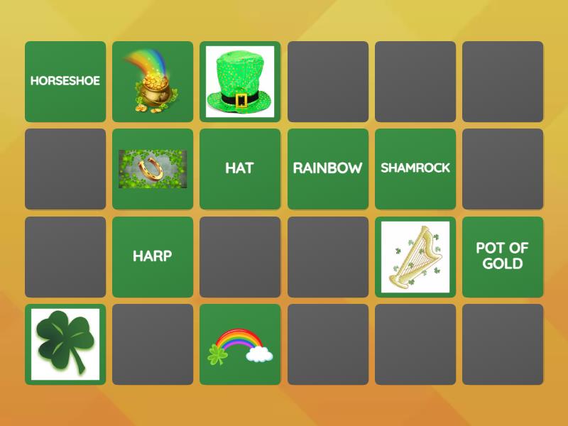 St. Patrick's Day - Matching pairs