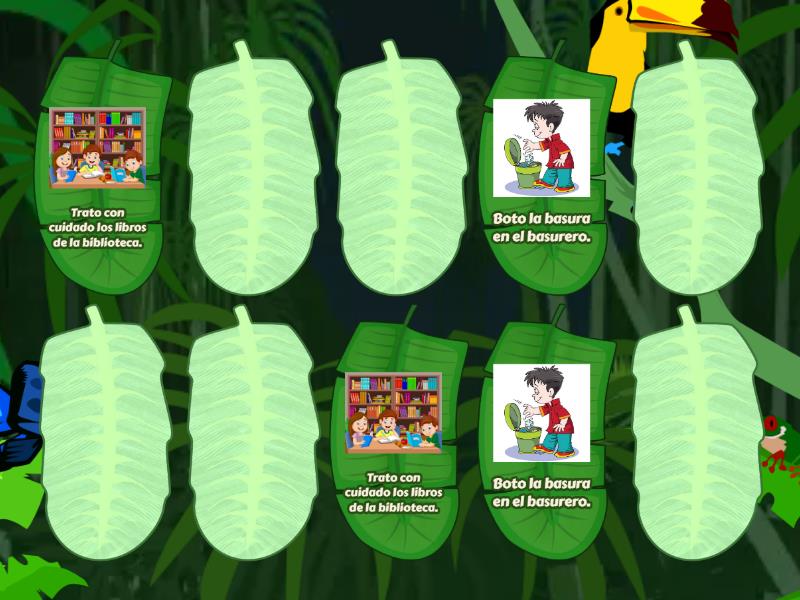 Cuidado del medio escolar - Matching pairs