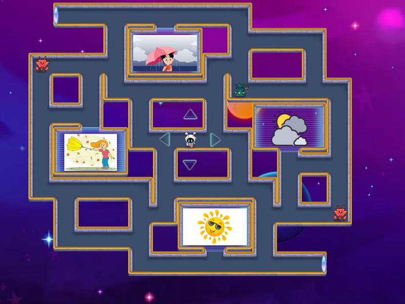 How is the weather? - Maze chase