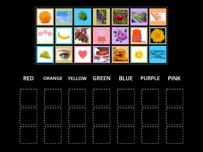 Colors sorter - Group sort