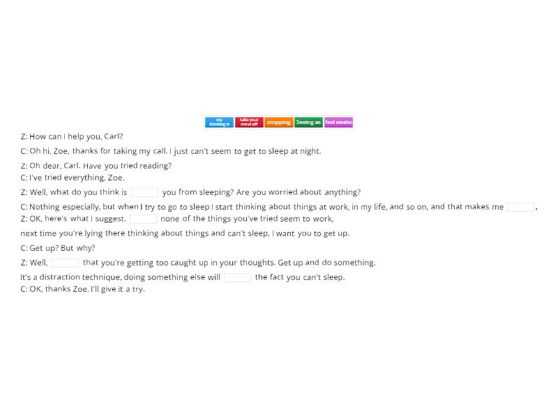 Roadmap C1 Unit 3B Reason Clauses Listening Script - Missing word