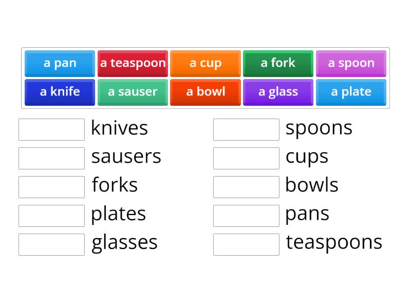 Budna3 Unit6 Plural - Match up