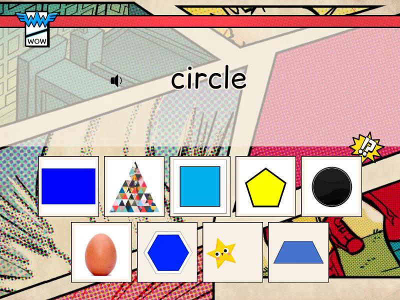 Geometric shapes - Find the match