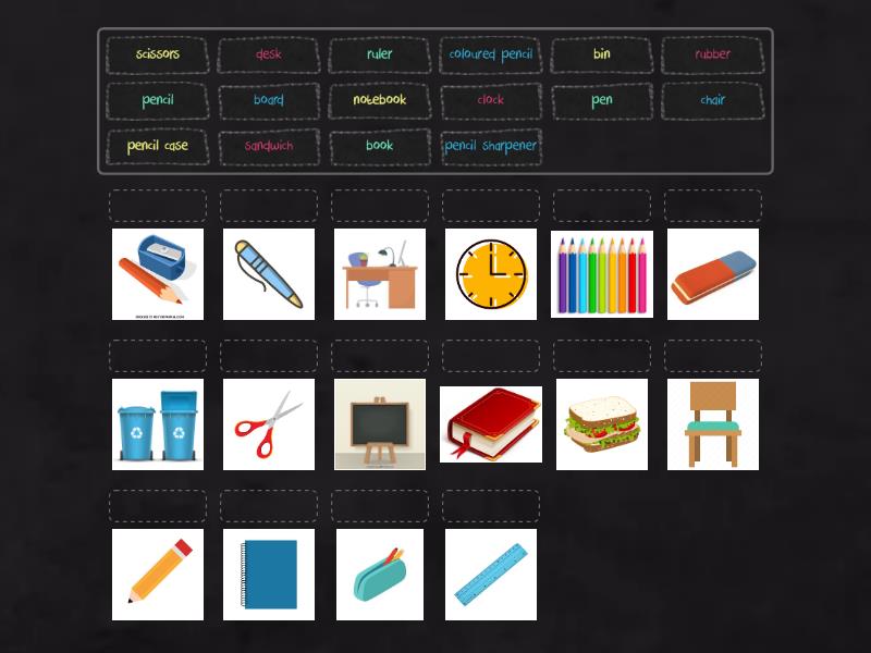 Go Getter (1) 0.3 In the classroom - Match up