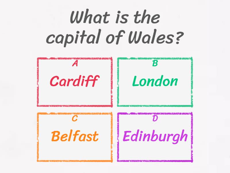 Wales (Lesson 6) - Quiz