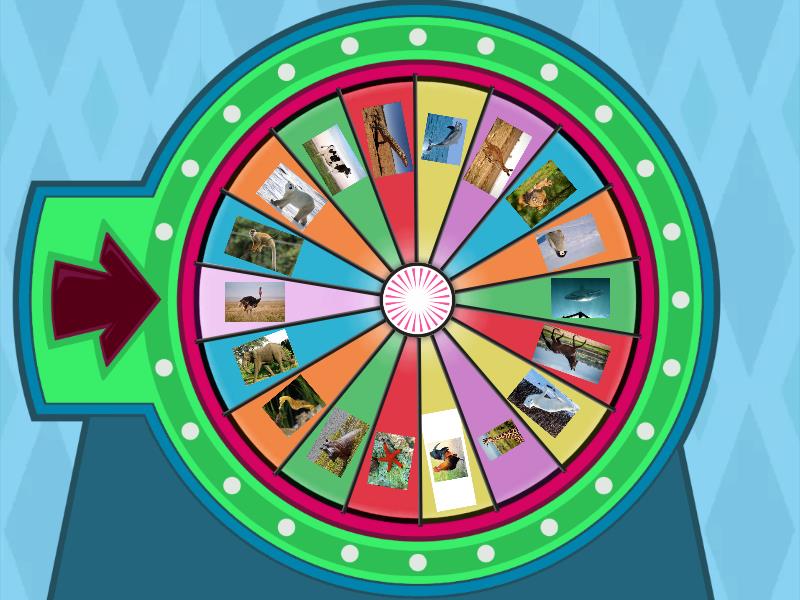 Animals - Roulette - Rueda aleatoria
