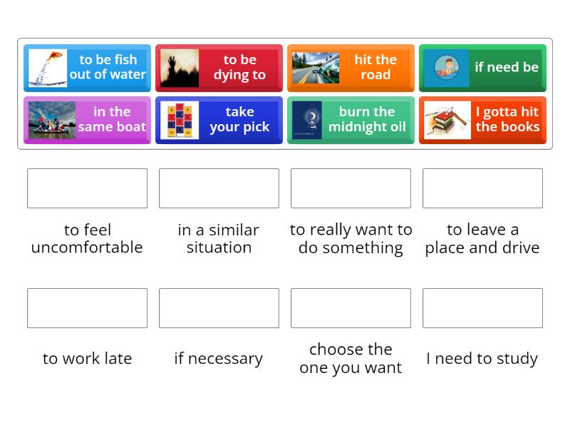 Idioms Mix - Match up