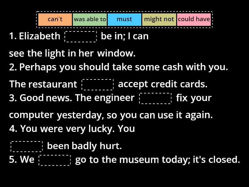 Module 9 review - Complete the sentence